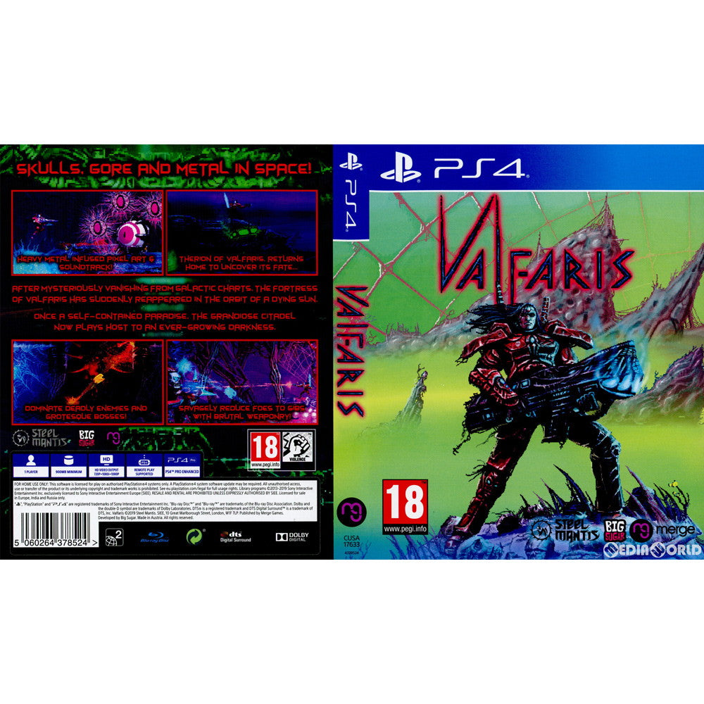 [PS4]Valfaris(ヴァルファリス)(EU版)(CUSA-17633)