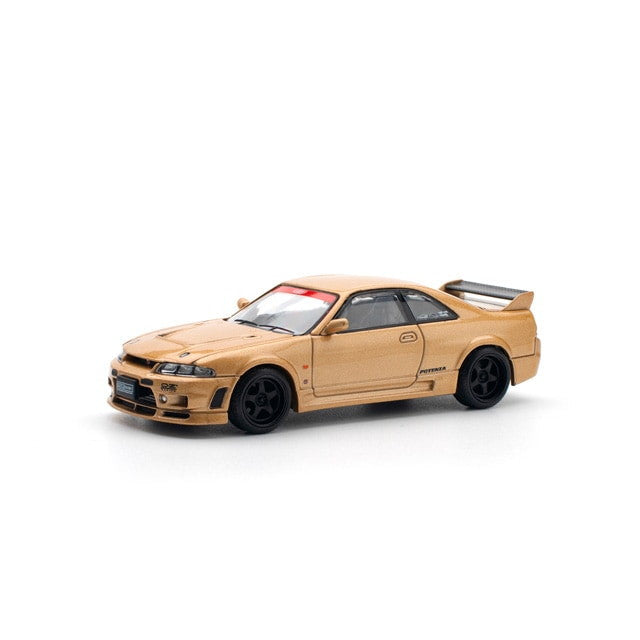 【予約安心出荷】[MDL]1/64 TOP SECRET GT-R R33 - GOLD 完成品 ミニカー(PR640150) POP ...
