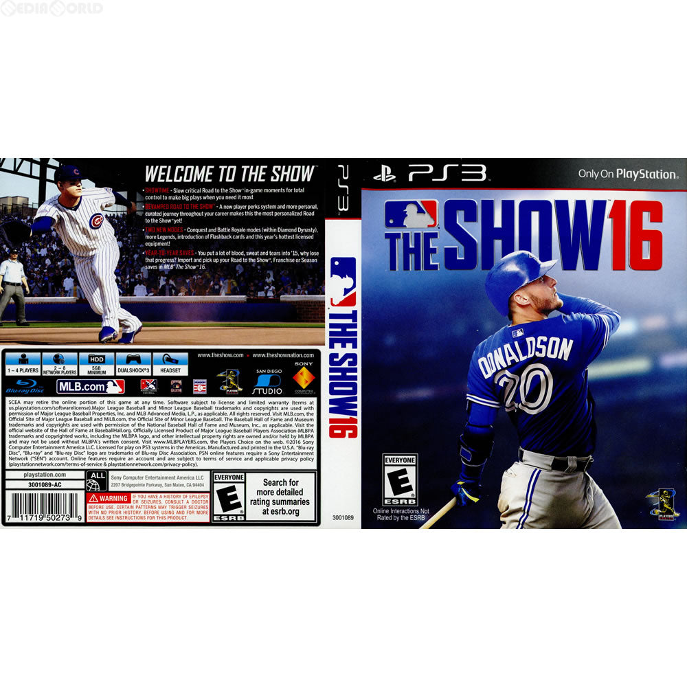 [PS3]MLB THE SHOW 16(海外版)(3001089)