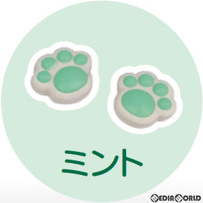 [Switch]Switch Proコン用(スイッチプロコン用) デカぷにアナログスティックカバー にくきゅう Ver ミント アローン(ALG-NSPASM)