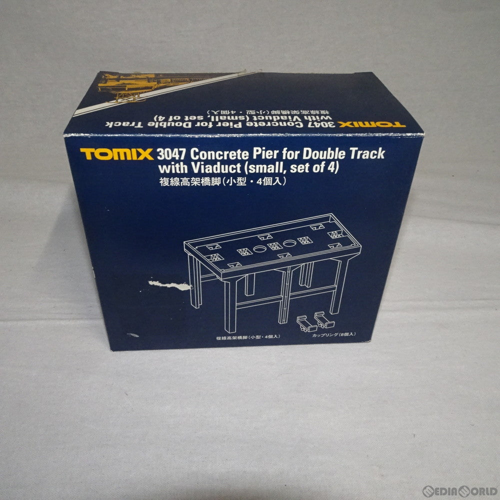 【中古即納】[RWM]3047 複線高架橋脚(小型・4個入) Nゲージ 鉄道模型 TOMIX(トミックス)