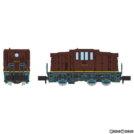 [RWM]A1045 Cタイプディーゼル機関車 DD12タイプ 茶色 黄帯(動力付き) Nゲージ 鉄道模型 MICRO ACE(マイクロエース)